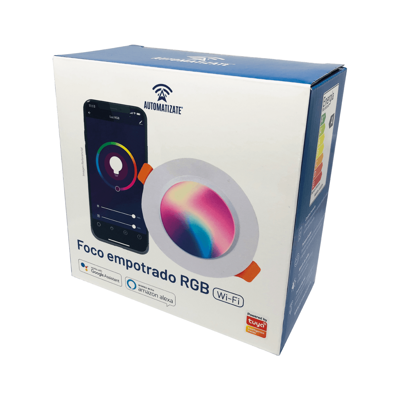 Foco empotrable LED RGB Wifi