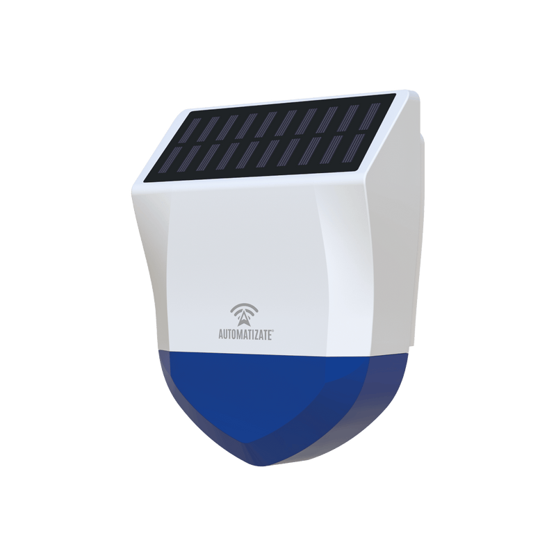Sirena alarma exterior solar a wifi